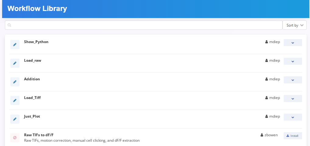 Workflows - NeuroWRAP